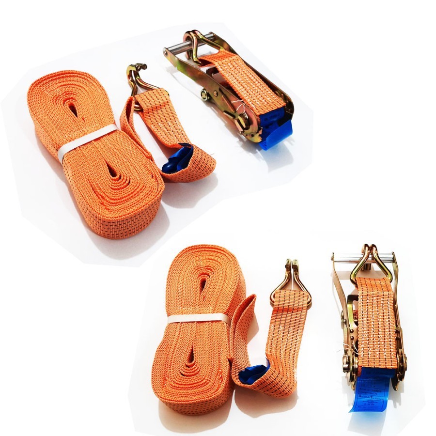 Jual WEBBING CARGO LASHING 2 TON X 10 METER - RATCHET TIE DOWN 10 METER ...