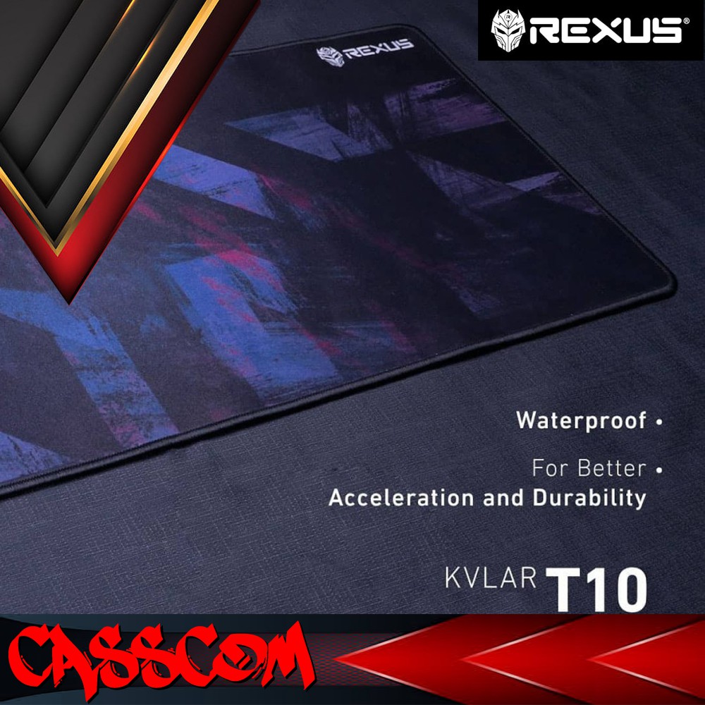 Jual Mousepad Gaming Rexus Kvlar T10 Gaming Mousepad | Shopee Indonesia