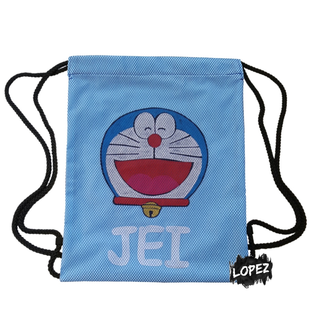 Jual Tas Jaring Doraemon Head / Tas Ransel Dorami Nobita Shizuka Suneo ...