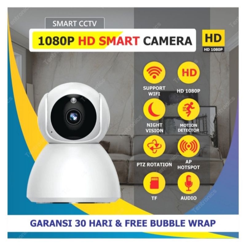 Jual IP CAMERA SNOWMAN CCTV V380 WIFI 5MP WIRELESS FULL HD 1080P ...