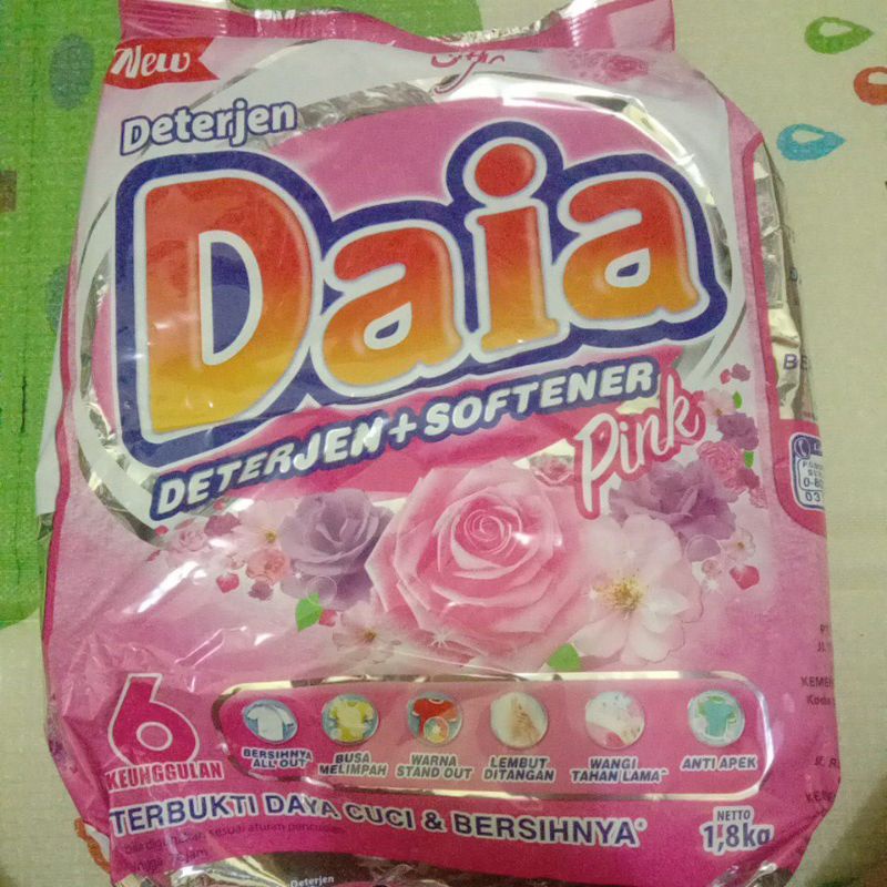 Jual daia detergen+softener 1,5 kg | Shopee Indonesia