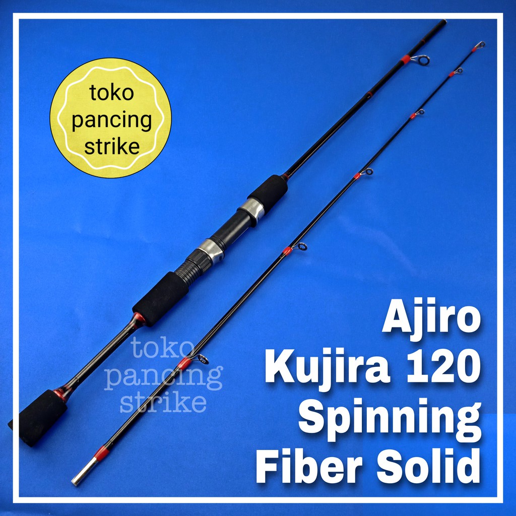 Jual joran spinning fiber solid ajiro sakura 120 cm | Shopee Indonesia
