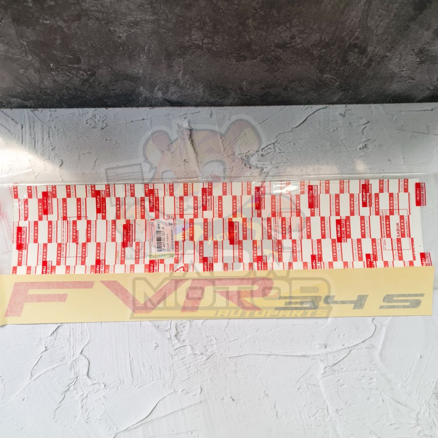 Jual Sticker Stiker Keren FVR 345 Isuzu 7-45100 307-A | Shopee Indonesia