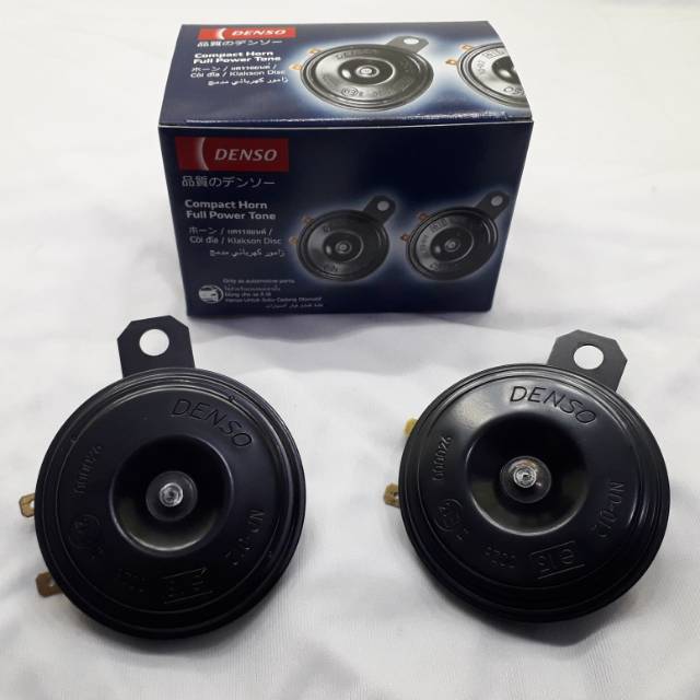 Jual Klakson Denso Compact Disc Horn Set 12v Asli Bawaan Toyota ...