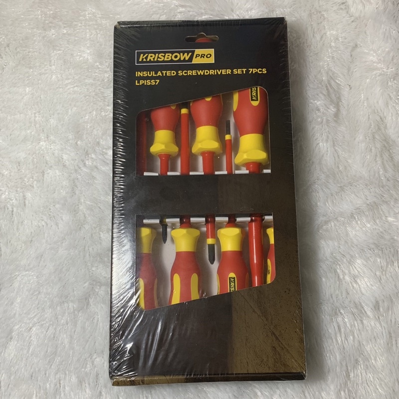 Jual KRISBOW insulated screwdriver set 7pcs LPISS7 | Shopee Indonesia