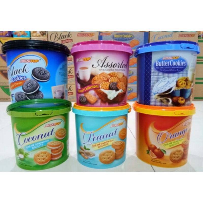 Jual Biskitop ember 400g / Biskuit lebaran biskitop 400g / Biskitop ...