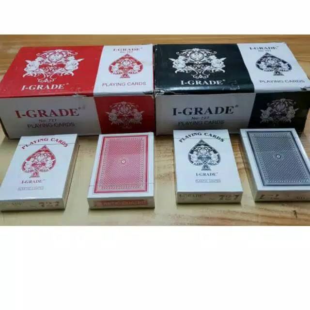 Jual Kartu Remi Playing Card I-Grade 727 | Shopee Indonesia