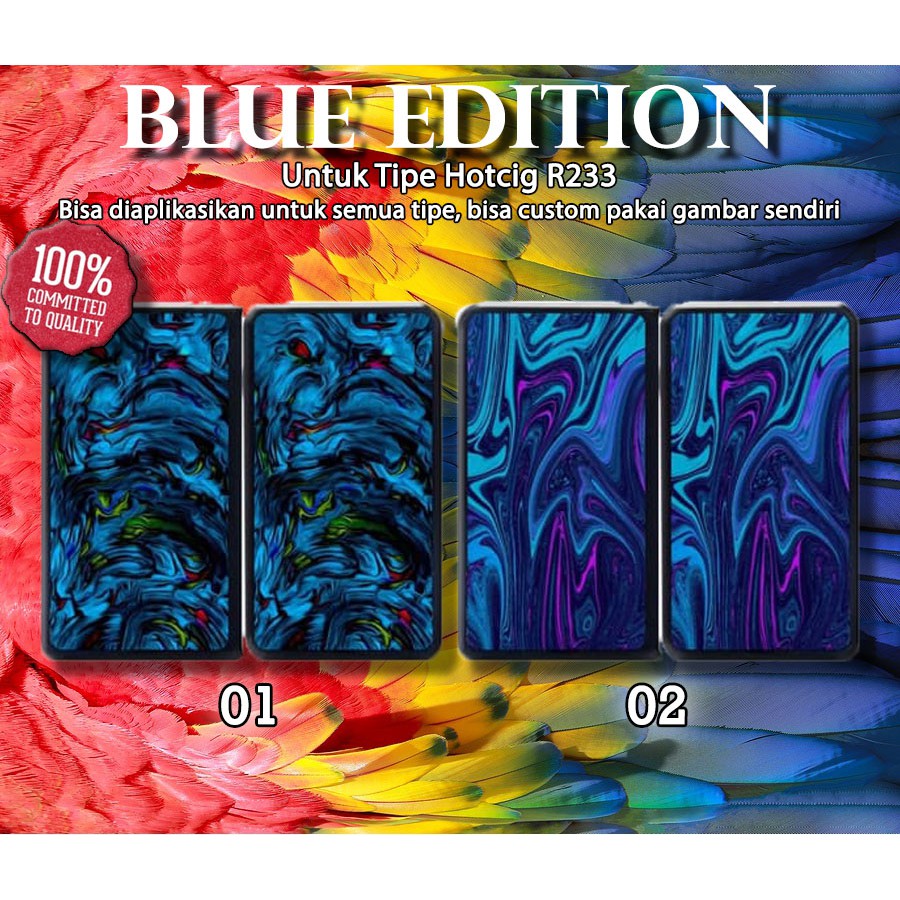 Jual Garskin Skin Hotcig R233. 1 hari jadi. Premium Free Custom ...