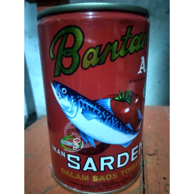 Jual BANTAN, Sarden A1 425 gr | Shopee Indonesia