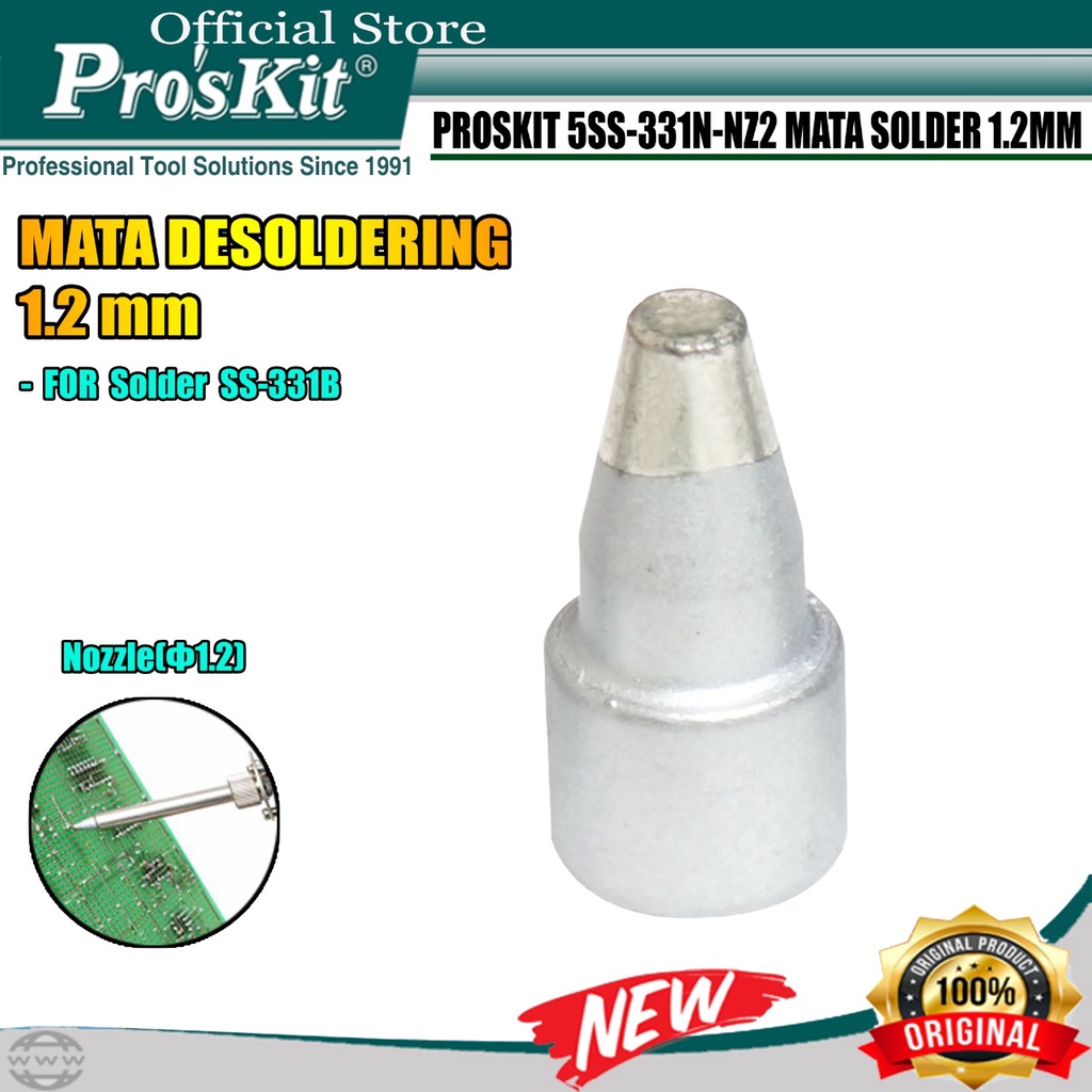Jual Pro'sKit - Mata Solder Station Pro'sKit 5Ss-331N-Nz2 1.2Mm Untuk ...