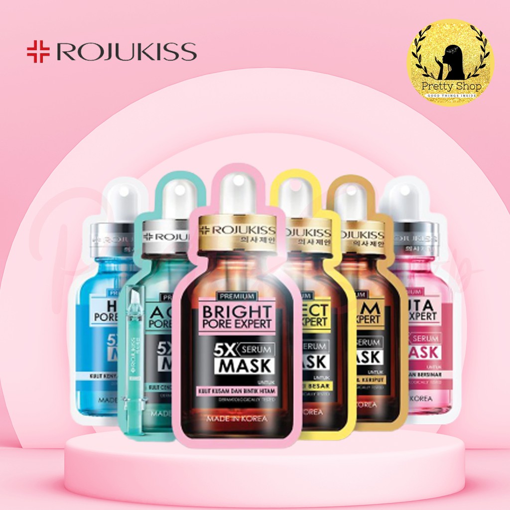 Jual ROJUKISS Premium Sheetmask Made in Korean - Expert 5X Intensive ...
