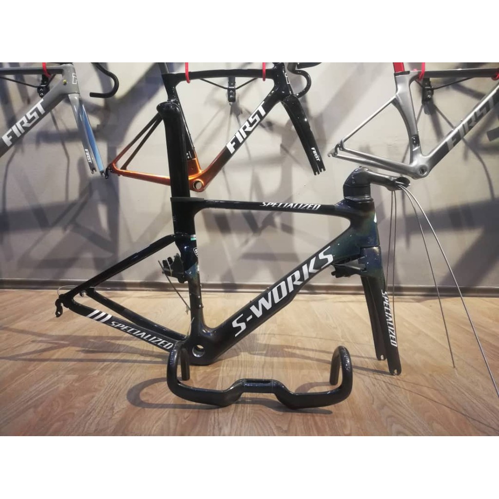 Jual Specialized S-WORKS venge vias frameset Sagan edition silver ...
