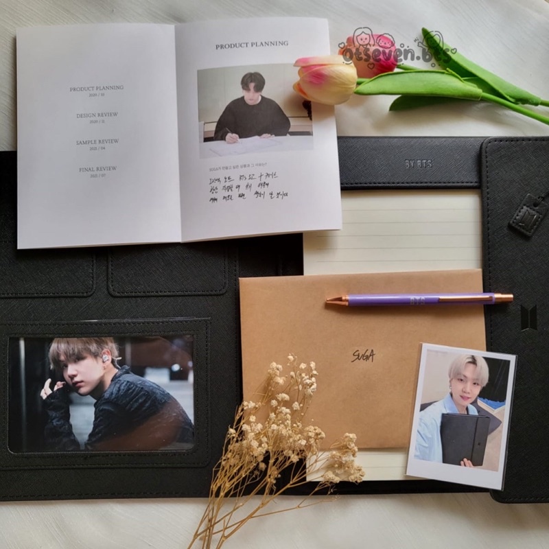 Jual Suga notebook artis merch by BTS | Shopee Indonesia