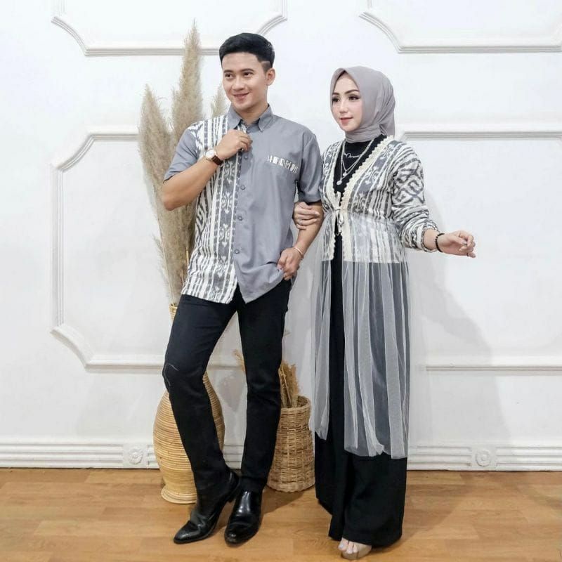 Jual couple tenun troso blangket jepara || seragam tenun keluarga ...