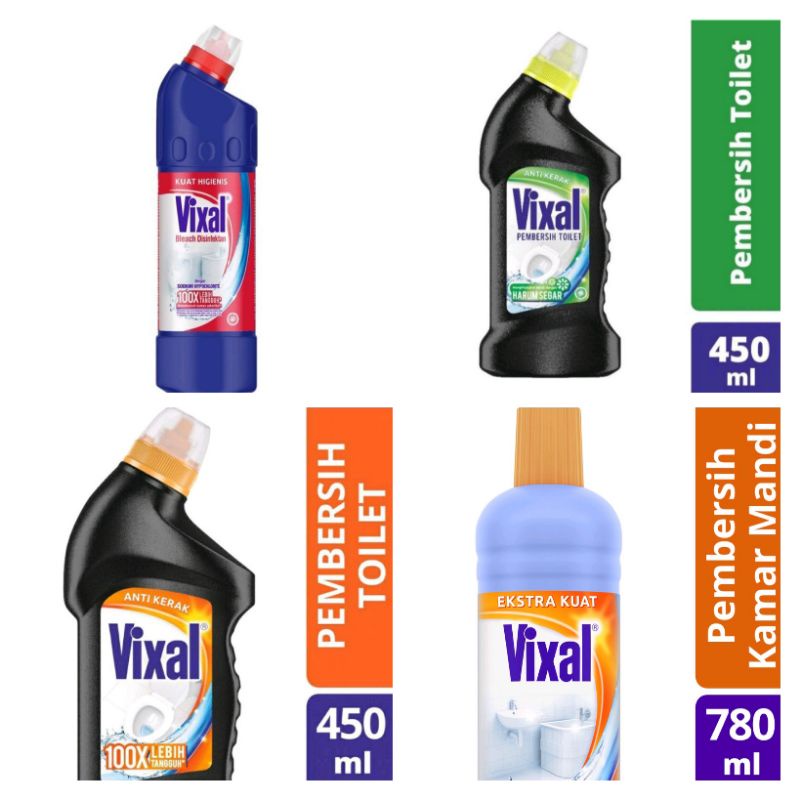 Jual Vixal Pembersih Lantai Kamar Mandi 500ml | Shopee Indonesia