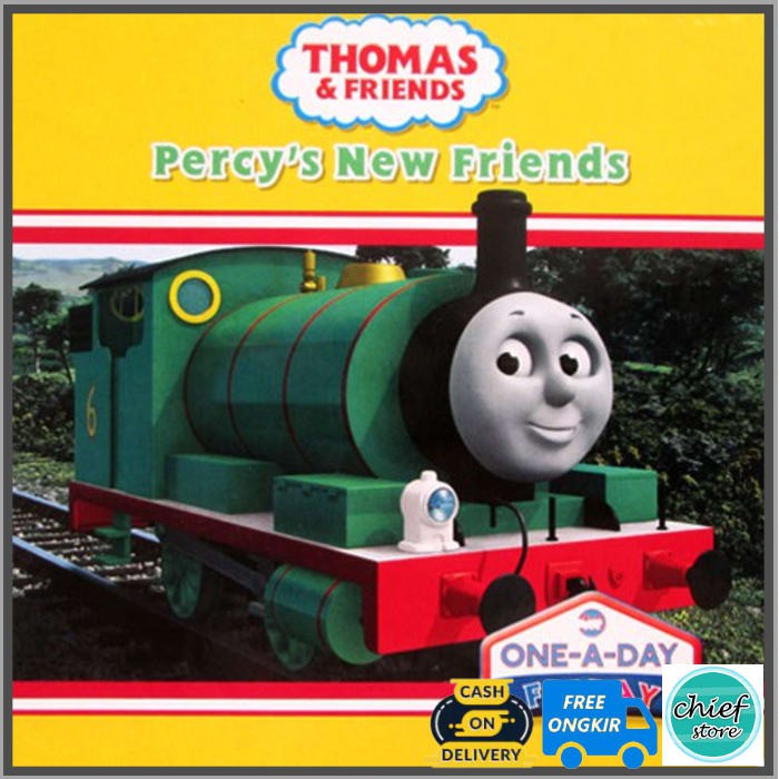 Jual BUKU CERITA BUKU THOMAS STORY BOOK Percy's New Friends - Thomas ...