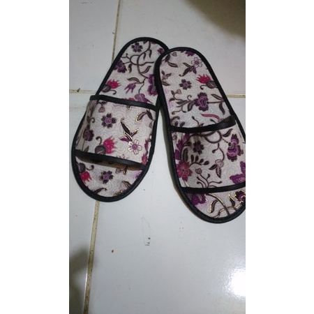 Jual sendal hotel motif batik | Shopee Indonesia