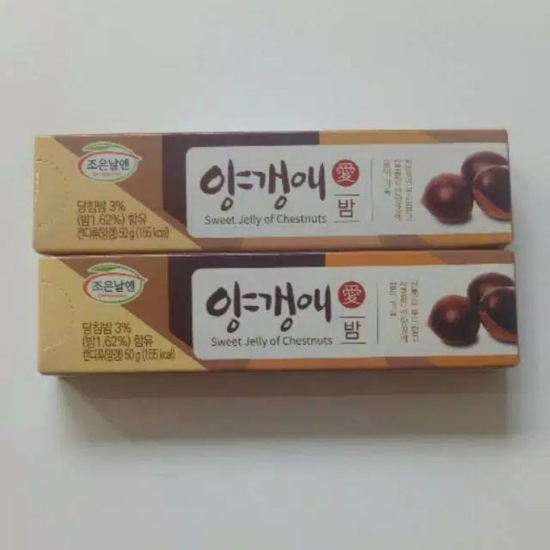 Jual Sweet Jelly-Chestnut - Nougat Rasa Kacang Kastanye 50gram Snack ...