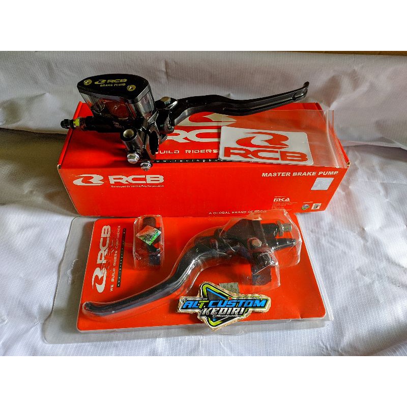 Jual Master Rem RCB Oval E2 14mm + Handle Kopling RCB Original | Shopee Indonesia
