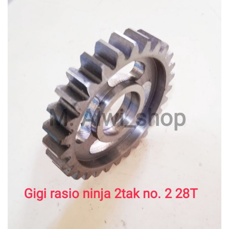 Jual rasio racing ninja 2tak gigi 2 sekunder 28T (lawan standar ...