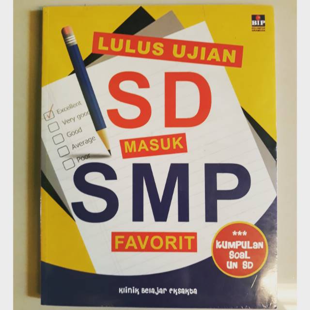 Jual Lulus Ujian SD Masuk SMP Favorit - Soal-soal Ujian | Shopee Indonesia