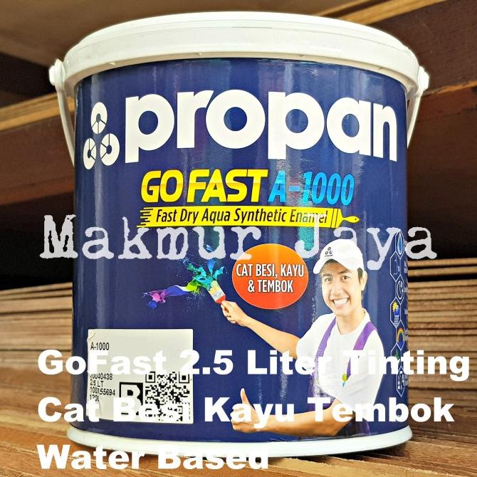 Jual GoFast Propan Cat Besi Kayu Tembok Water Based Air Tinting 2.5L ...