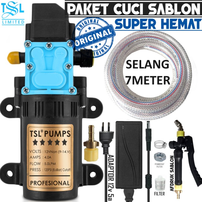 Jual Paket Mini steam Cuci SABLON Super Hemat Tekanan Tinggi Otomatis ...