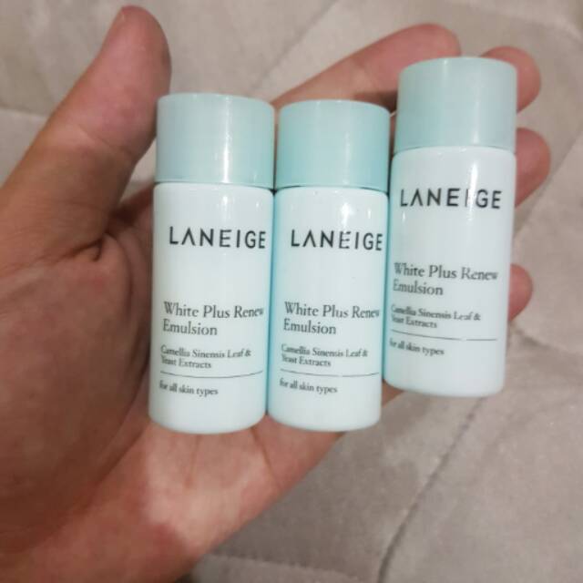 Jual NEW LANEIGE WHITE PLUS RENEW EMULSION SAMPLE SIZE | Shopee Indonesia