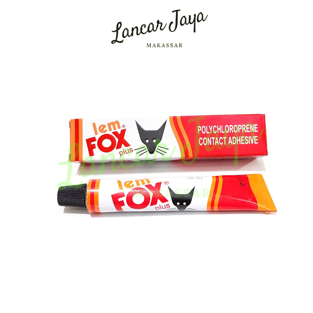 Jual Lem Perekat Glue FOX Tube 20gr | Shopee Indonesia