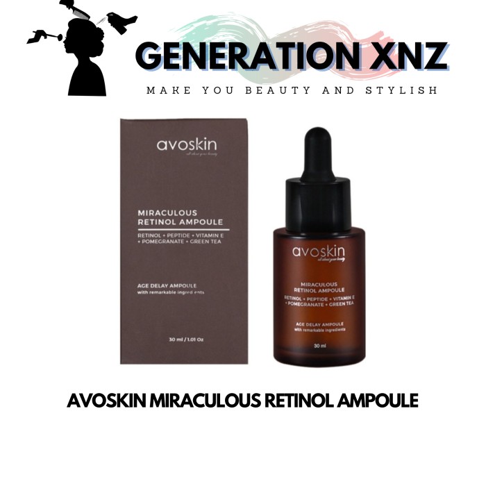 Jual Avoskin Miraculous Retinol Ampoule 30 Ml Original Bpom - Serum ...