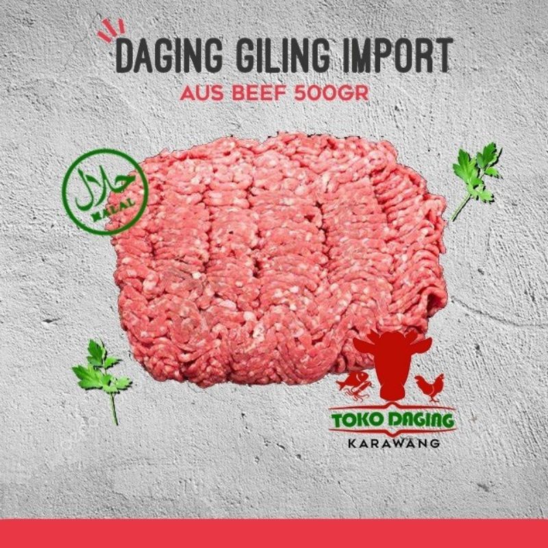 Jual Daging Giling Sapi (Aus) 500gr Karawang | Shopee Indonesia