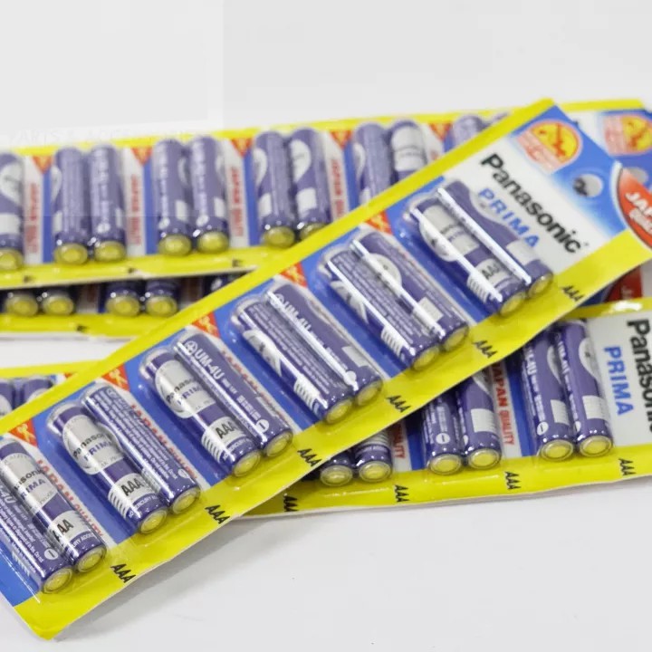 Jual Panasonic Baterai Prima / Neo Ukuran Kecil / AAA Battery | Shopee ...