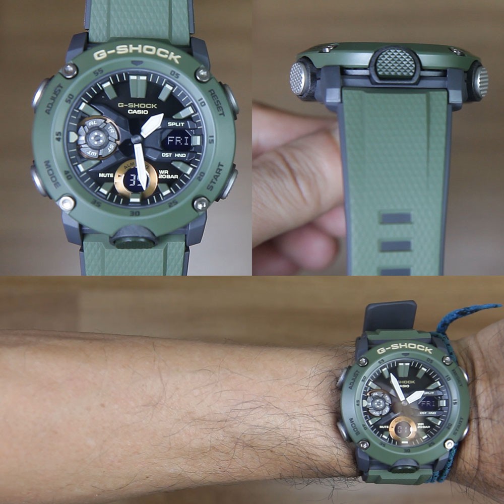 Jual Casio G-Shock CARBON CORE GA-2000-3A | Shopee Indonesia