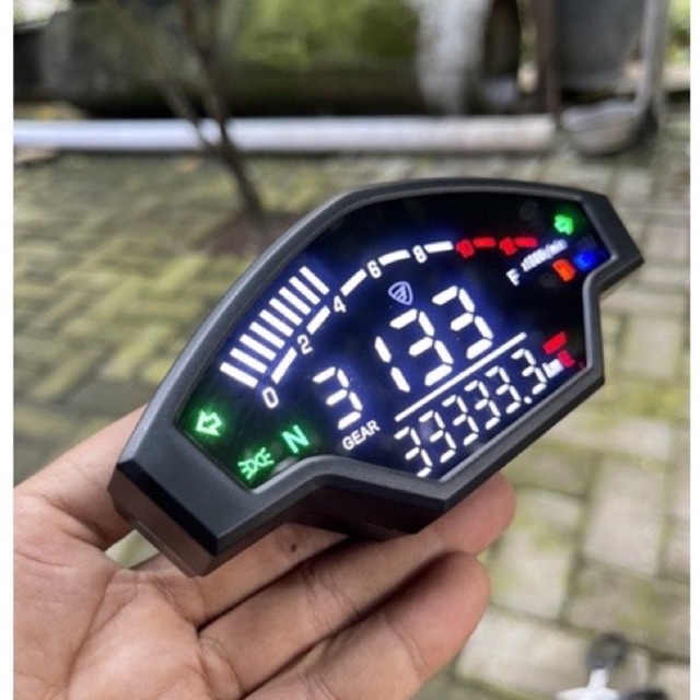 Jual speedometer Spido gpx Spedo gpx full digital set sensor | Shopee ...