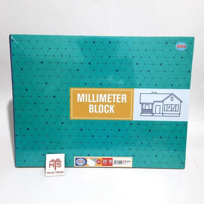 Jual Livro | Milimeter Block A3 Sidu Kekinian Terlaris | Shopee Indonesia