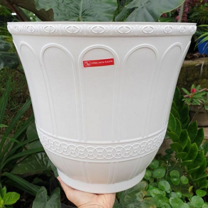 Jual Pot bunga ROMA 35 CJP Citra Jaya Pot Tinggi Pot Cantik Pot Pirus ...