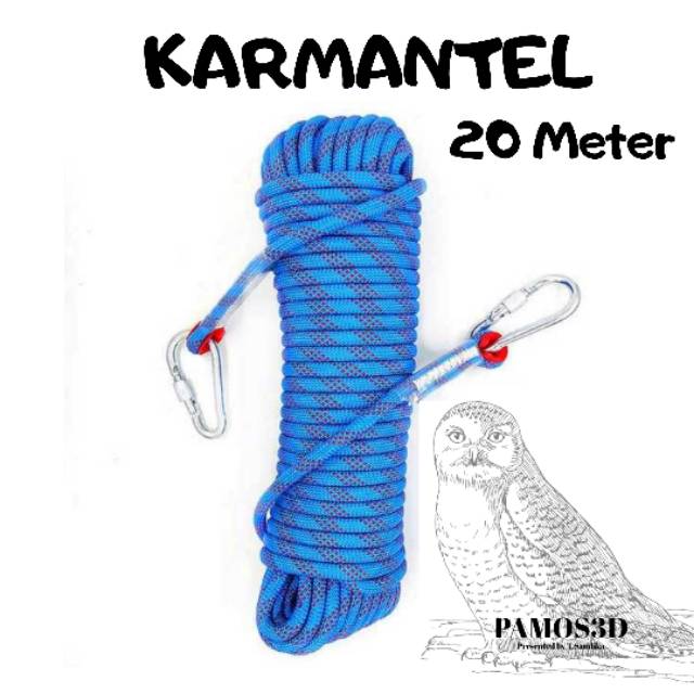 Jual Karmantel Carmantel Carmantle Tali Paracord Panjat Tebing Climbing ...