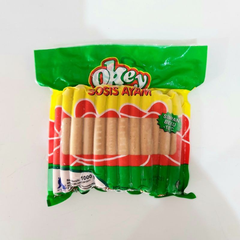 Jual Okey Sosis Ayam 1000 gr - Daily Food Manado | Shopee Indonesia
