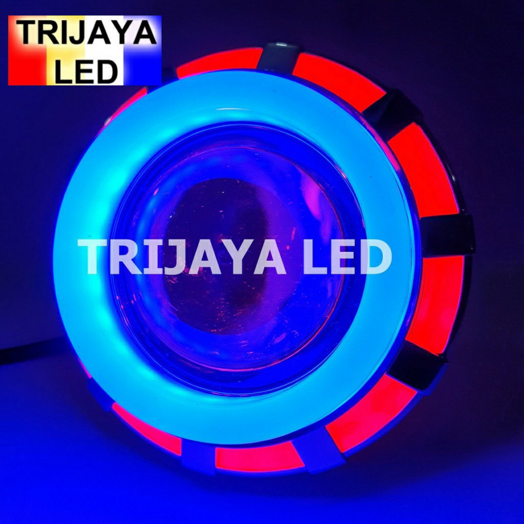 Jual Lampu Depan LED Projie Bulat Double AE DE 3.5 Inch Hi Lo Foglamp ...