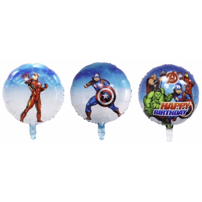 Jual Balon avenger / Spider-Man bulat 40cm | Shopee Indonesia