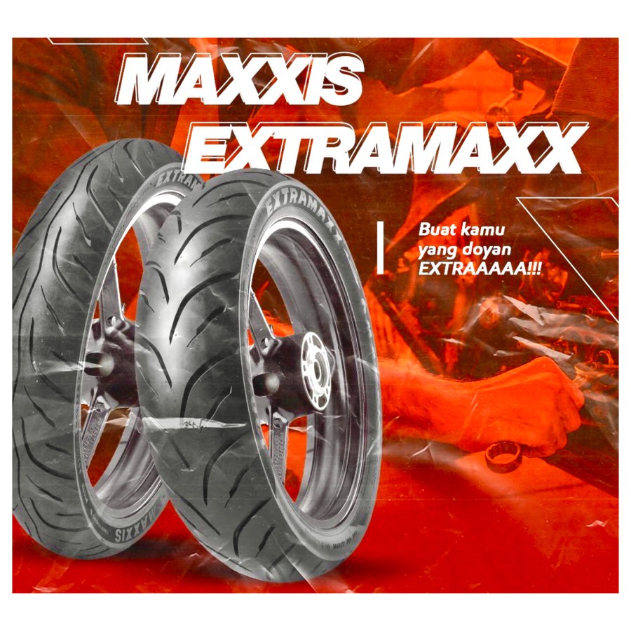 Jual Ban Maxxis Extramaxx 80/90-14 + 90/90-14 ( Paket Hemat ) | Shopee ...