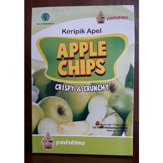 Jual Keripik kripik buah apel 80 gram Kayavit Pandubima Kungkresh ...