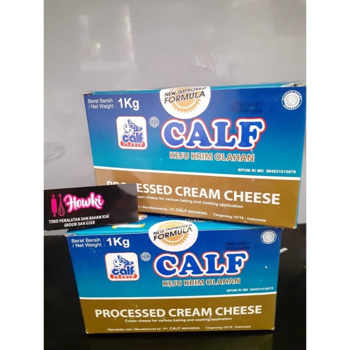 Jual Krim- Cream Cheese Calf Kemasan 1Kg -Krim. | Shopee Indonesia