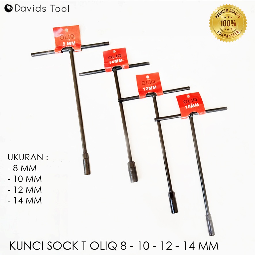 Jual Kunci Sock Sok Shock T OLIQ 8 10 12 14 mm | Shopee Indonesia