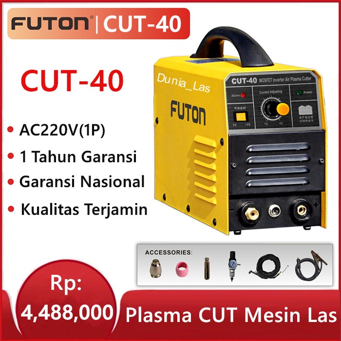 Jual FUTON CUT-40 Mesin Las Plasma Cutter Potong CUT 40A Welding ...