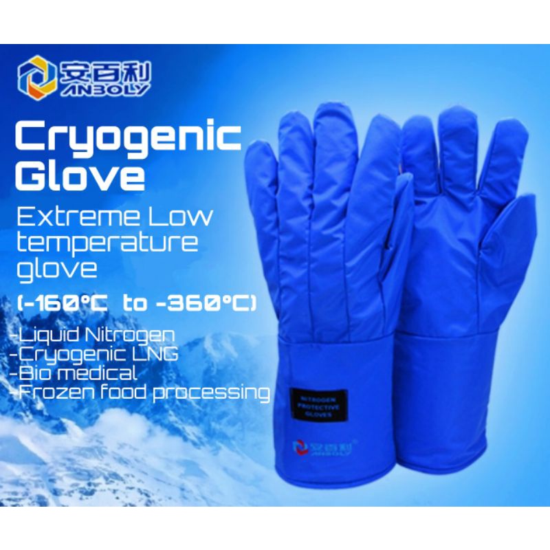 Jual SARUNG TANGAN NITROGEN CAIR/CRYOGENIC GLOVE/SARUNG TANGAN ULTRA ...