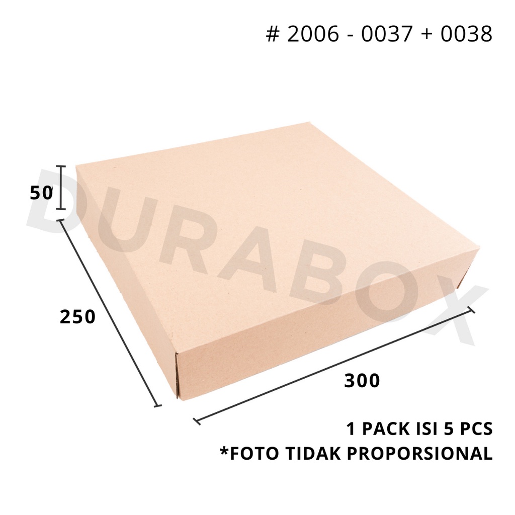 Jual 30 x 25 x 5 cm TUMBU-TUTUP | KARDUS / KARTON BOX CORRUGATED ...