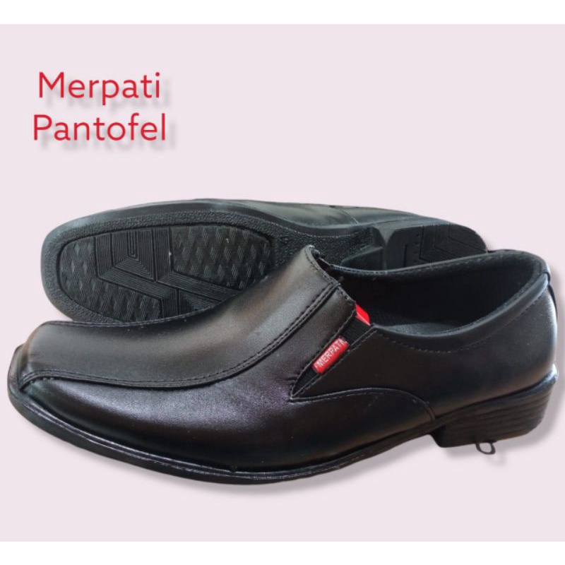 Jual sepatu pantofel pria hitam terbaru Untuk kerja kantor dan Acara | Shopee Indonesia