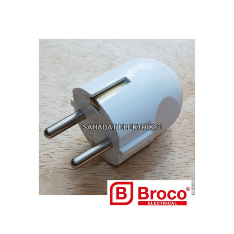 Jual Steker Arde BROCO 13310 Colokan Listrik Bulat SNI | Shopee Indonesia