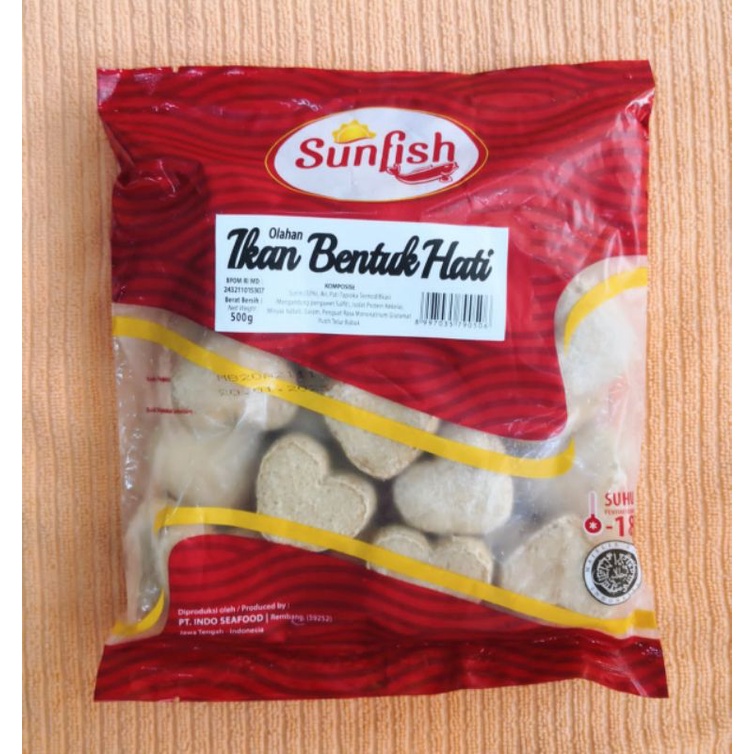 Jual Sunfish Bentuk Hati 500gr/baso ikan/frozen | Shopee Indonesia
